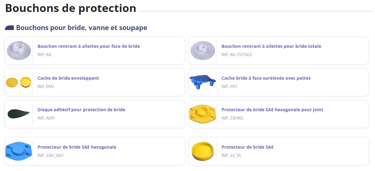 L’utilisation des bouchons cache bride dans l’industrie | Cache Plastique - Plastem